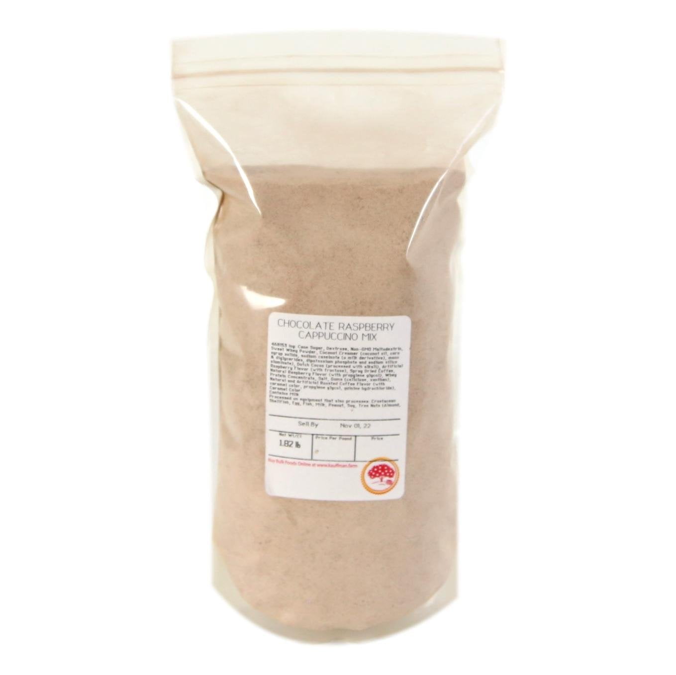 Kauffman Orchards Chocolate Raspberry Cappuccino Hot Drink Mix, Bulk 5 ...