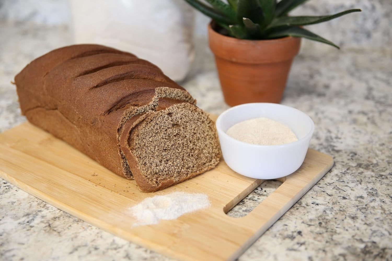 Kauffman Orchards Dark Rye Whole Flour, Fiber Rich, Made From Whole Rye ...