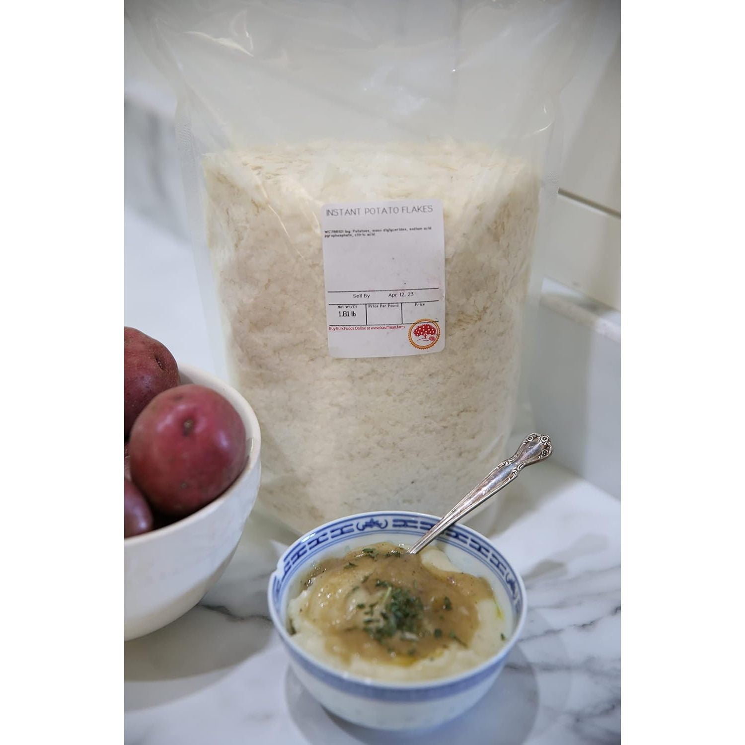 Kauffman Orchards Instant Potato Flakes In Bulk, 1.8 Lb. - Walmart.com