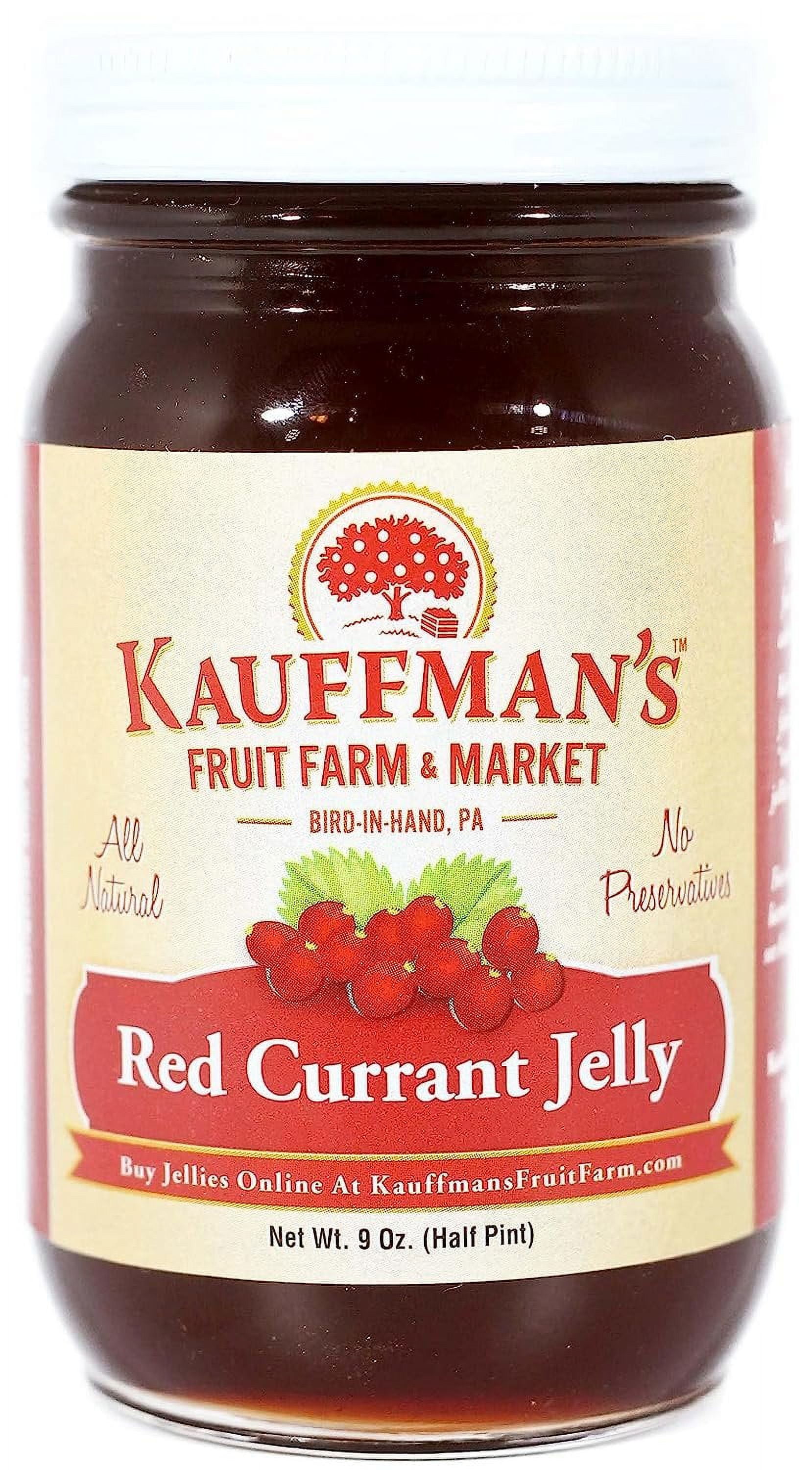 Kauffman's Red Currant Jelly, 9 Oz, Pack of 2 - Walmart.com