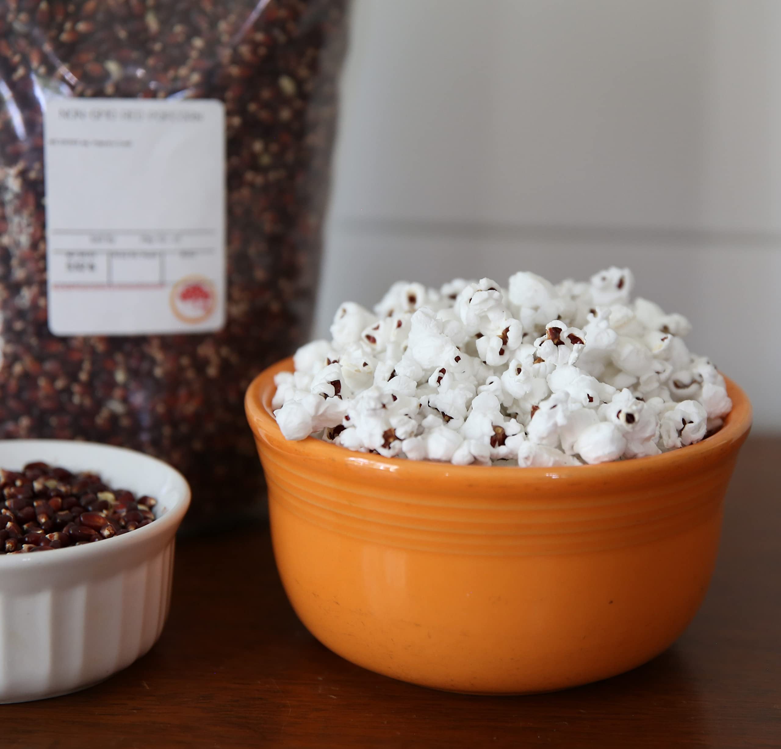 Kauffman Orchards Red Popcorn Kernels in Bulk, 5 Pound Bag - Walmart ...