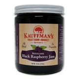 Kauffman Orchards Seedless Black Raspberry Jam, All Natural, No ...