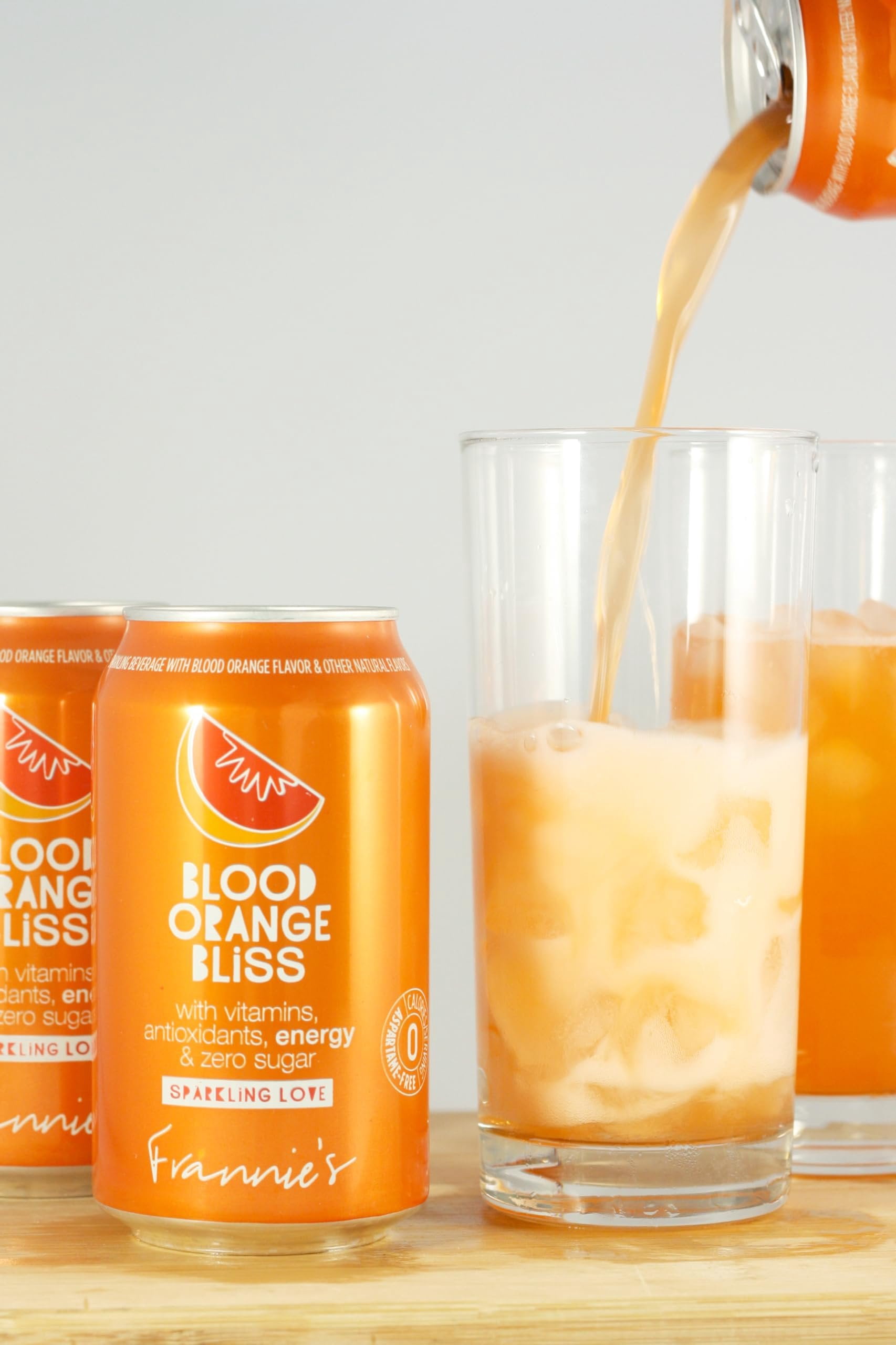 KauffmanTreats Frannie Sparkling Beverage- Zero Calories & Sugar ...