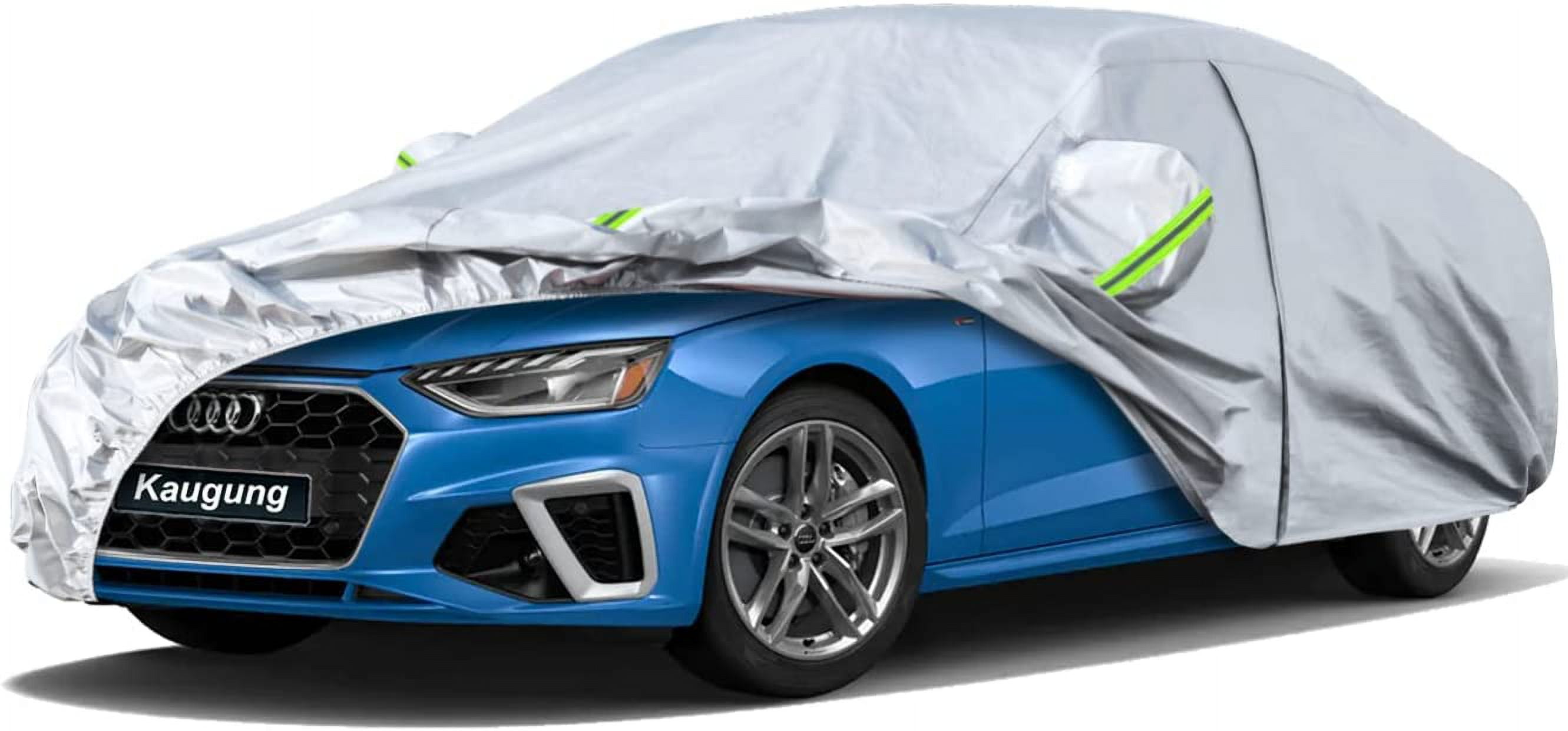Kaugung 6 Layers Car Cover Custom Fit Audi A4 (2007-2023), Outdoor ...