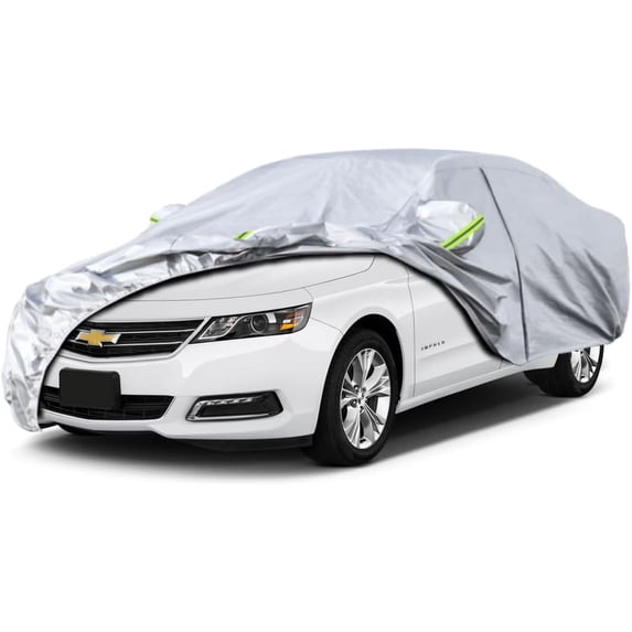 Kaugung 6 Layers Car Cover Custom Fit Chevy Impala from 1999 to 2023 ...