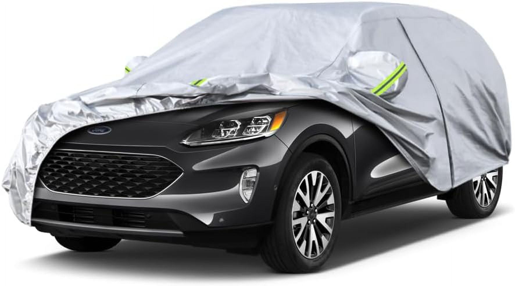 Kaugung SUV Car Cover Custom Fit Ford Escape from 2000 to 2023 Waterproof All Weather for Automobiles Sun Rain Dust Snow Protection. Ships from US