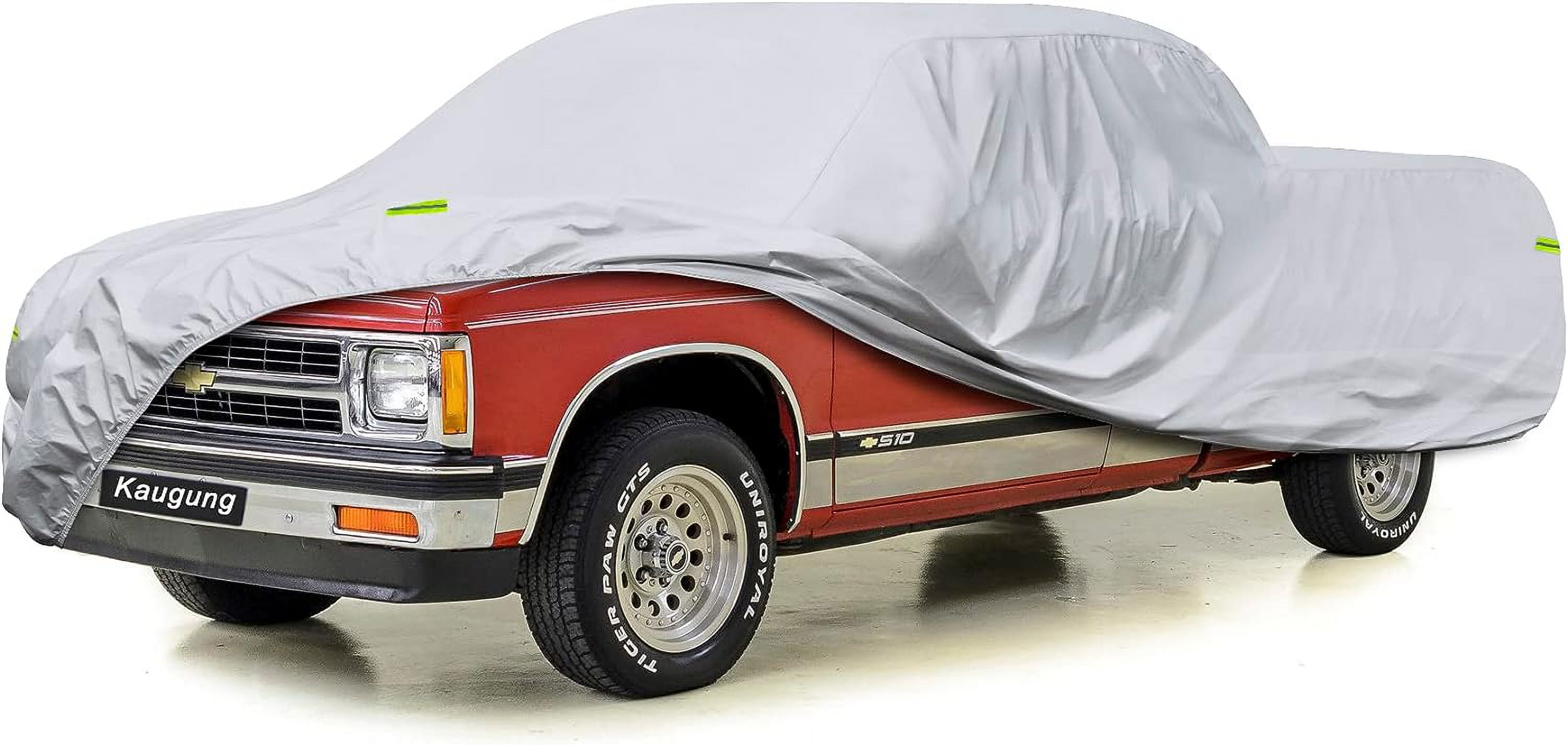 Kaugung Waterproof Truck Cover Fit Chevy S-10 from 1990 to 2004, 6 ...