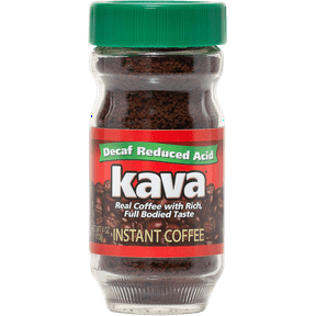 Kava Low Acid Instant Coffee 4 oz with Rich Aroma and Reduced Acid for ...