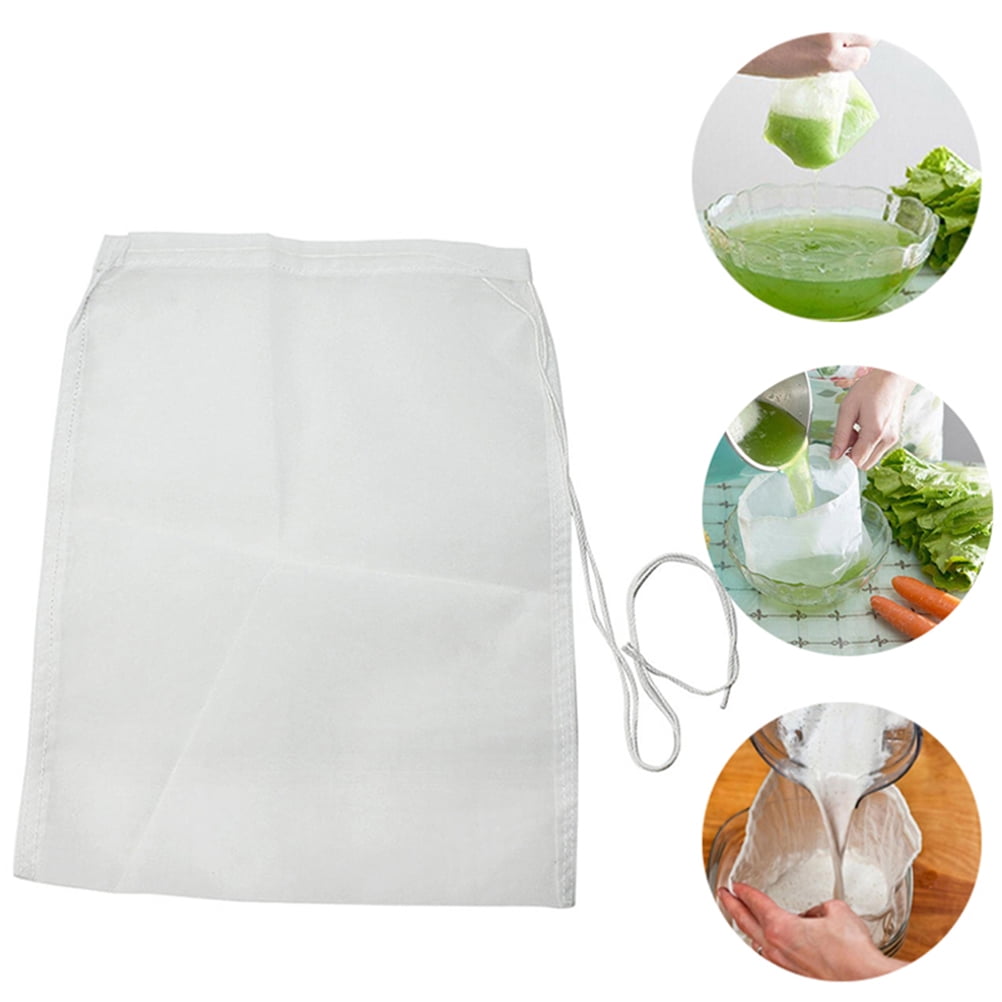 Kava Strainer Bag, Fine Mesh Nylon With Drawstring Closure, Heavy Duty ...