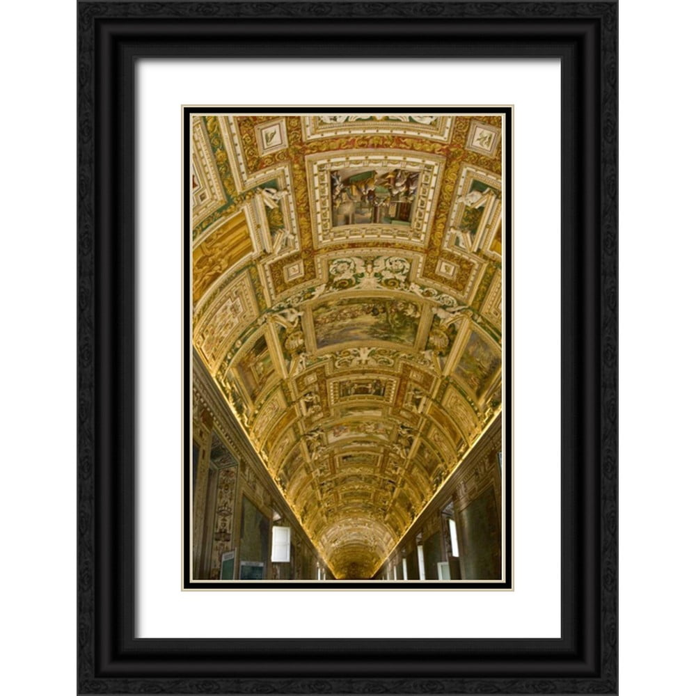 Kaveney, Wendy 11x14 Black Ornate Wood Framed with Double Matting ...