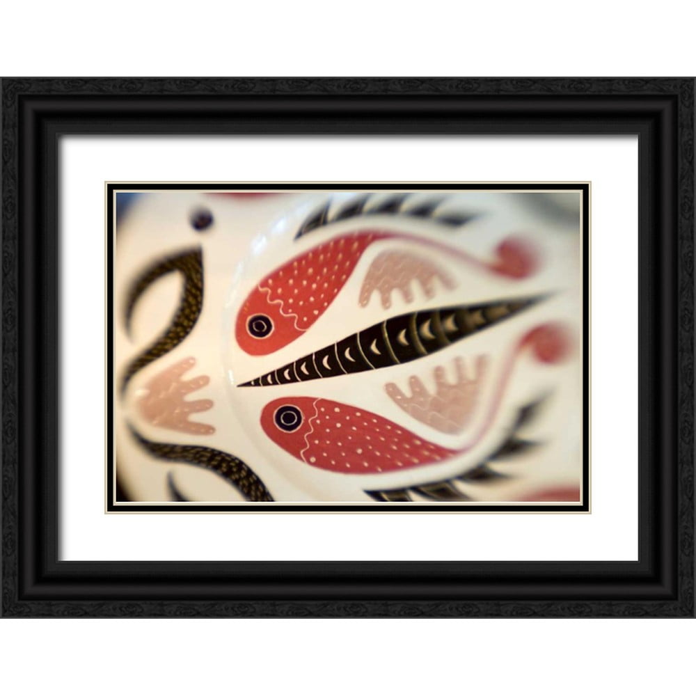 Kaveney, Wendy 24x17 Black Ornate Wood Framed with Double Matting ...