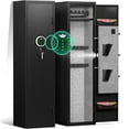 Kavey 3-5 Rifle Gun Safe, Digital Keypad, Quick Access, LED Light ...