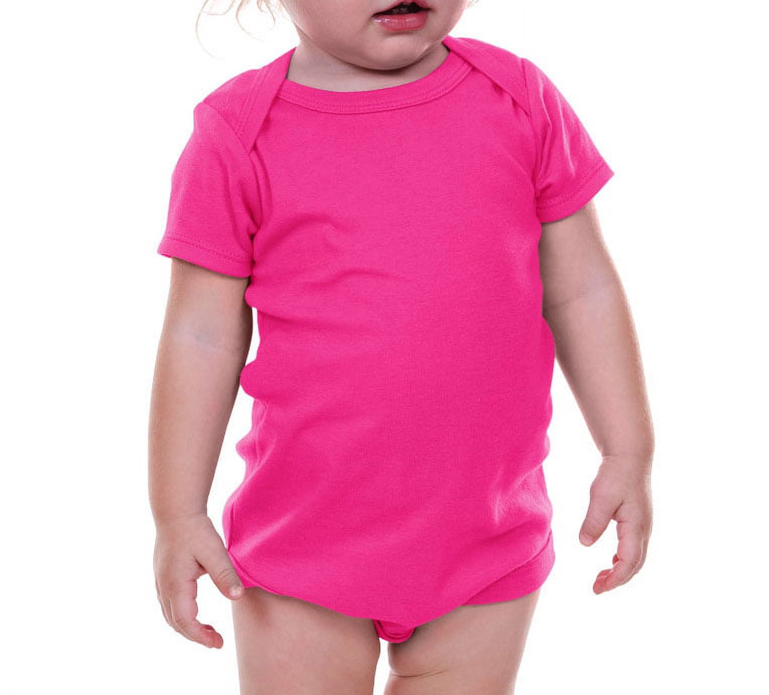 Kavio I1P0509 Infants Lap Shoulder Bodysuit.(Replaces 187)-Hot Pink-18M ...