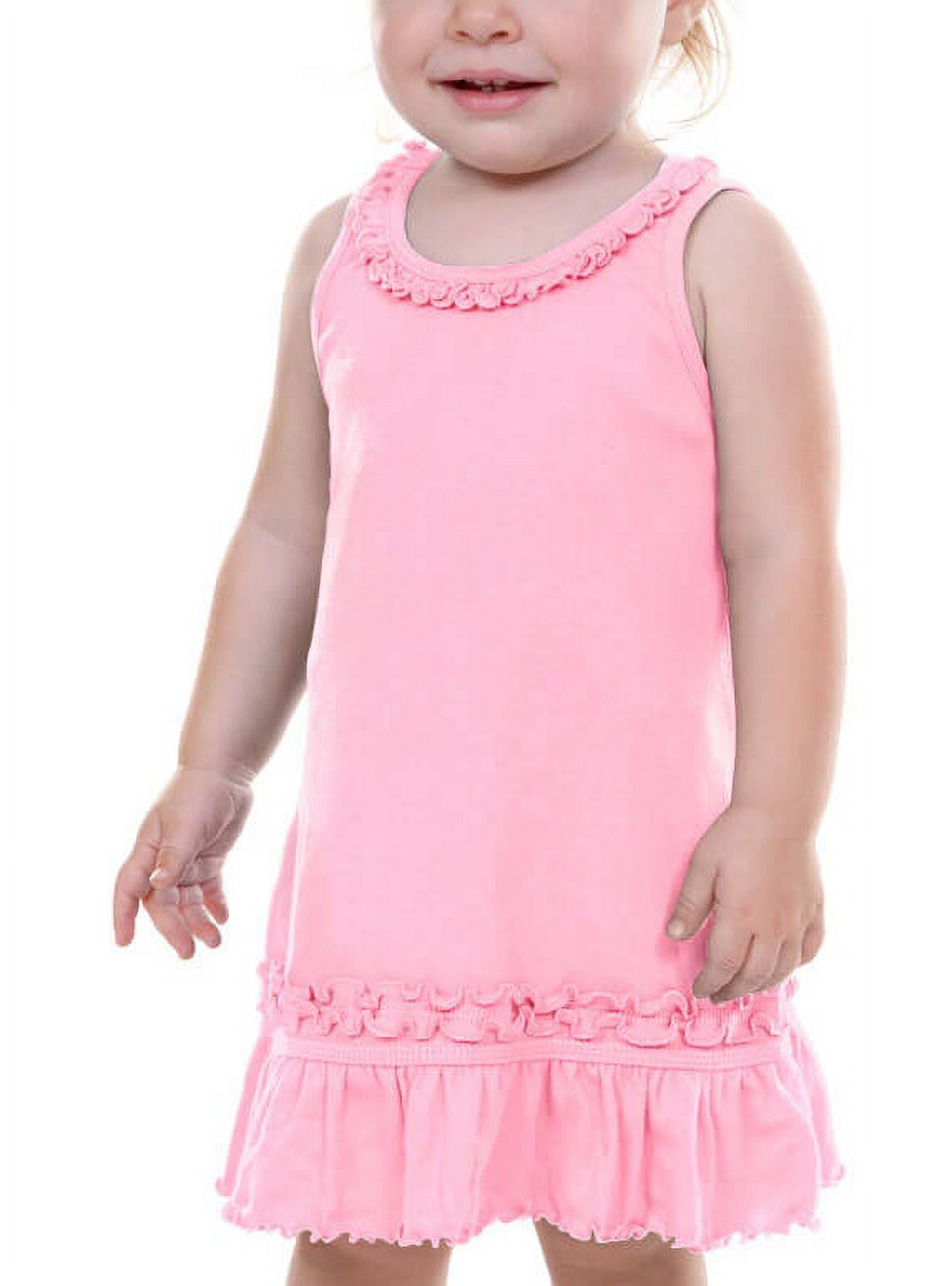 Kavio! Infants Sunflower Dress Baby Pink 12M - Walmart.com