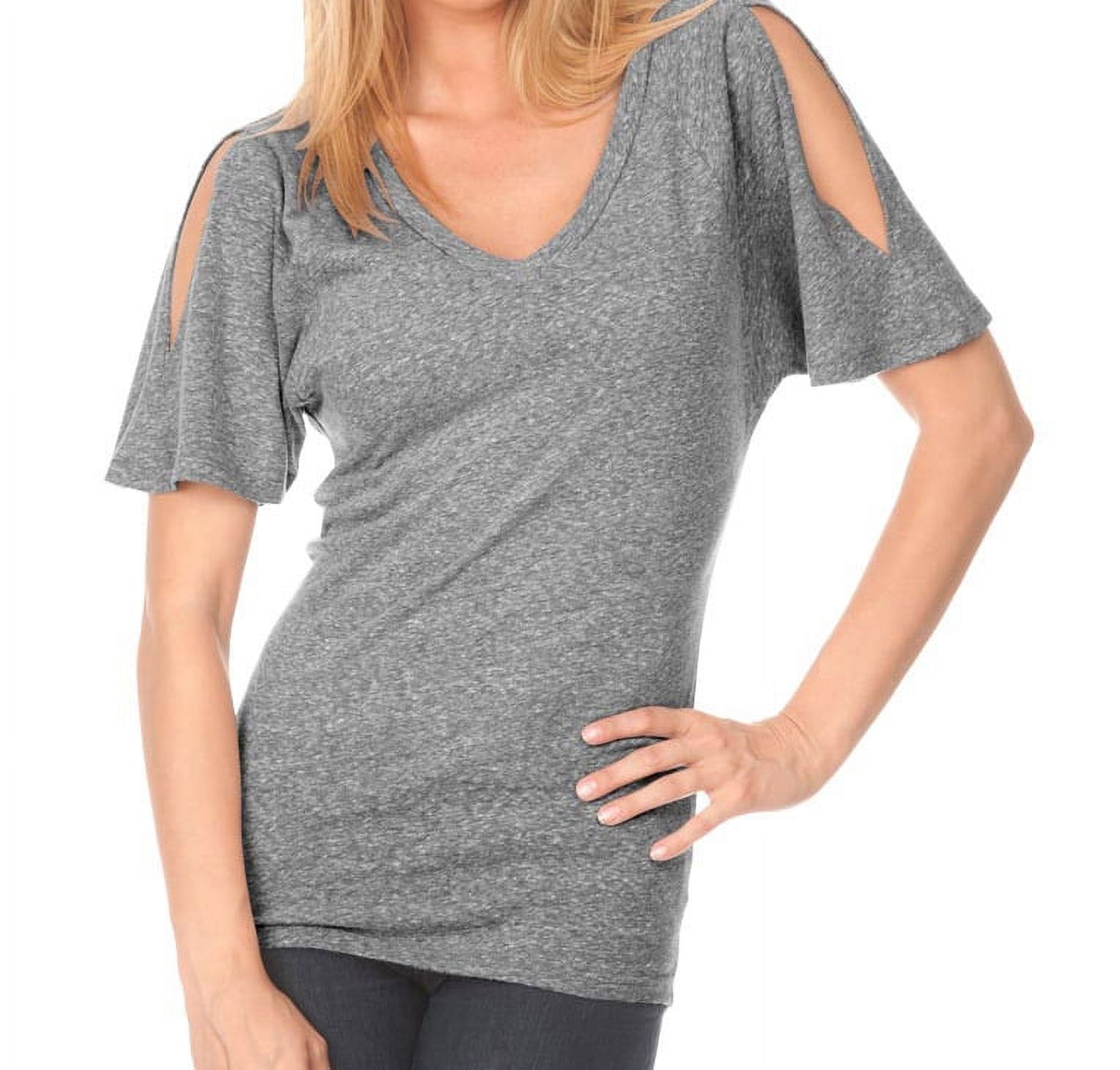 Kavio JJT0533 Junior Snow Jersey V Neck Raglan Dolman Sleeve W ...