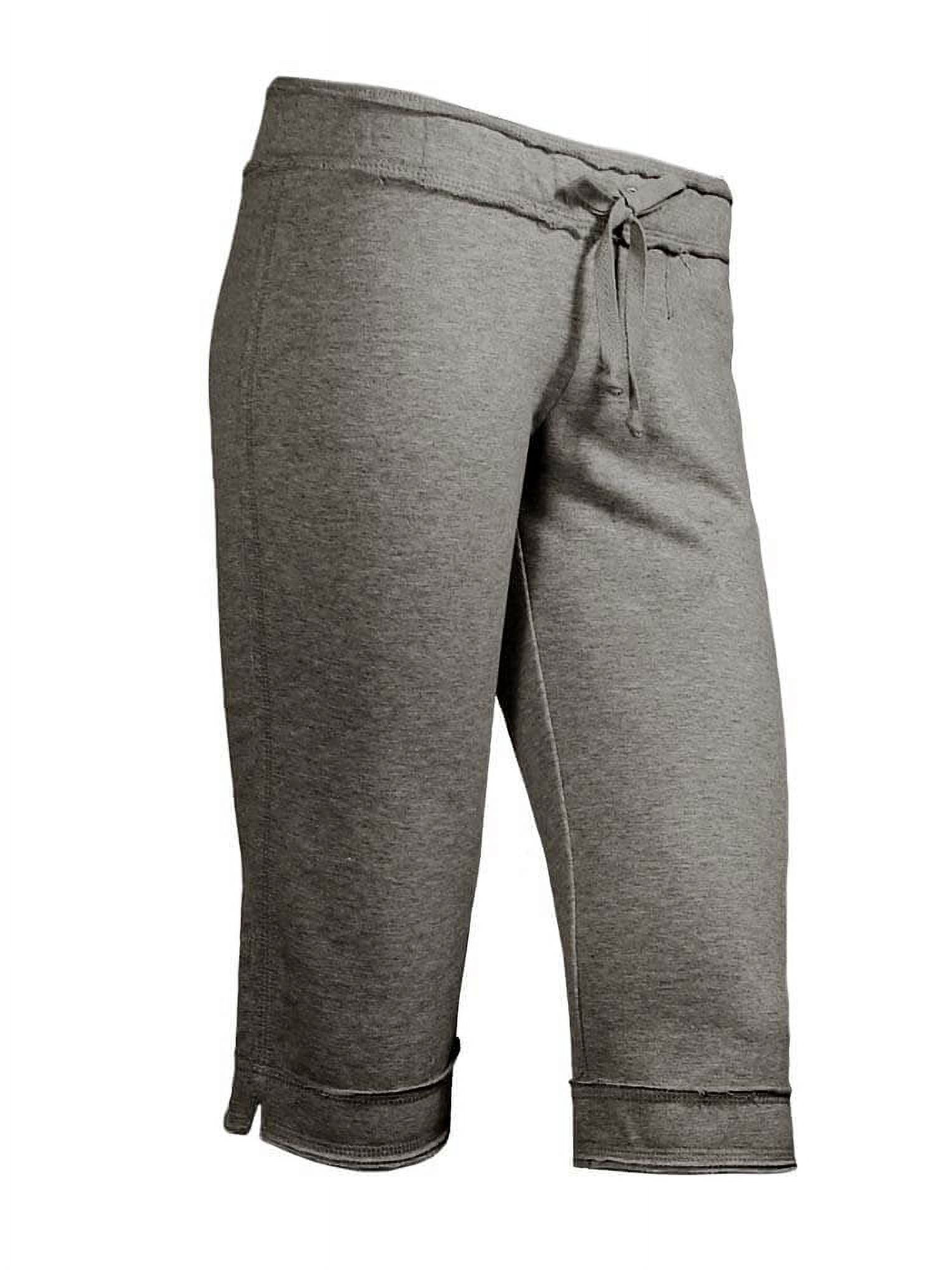 Kavio Junior Raw Edge Capri Pant, Dark Heather Gray, Small - Walmart.com