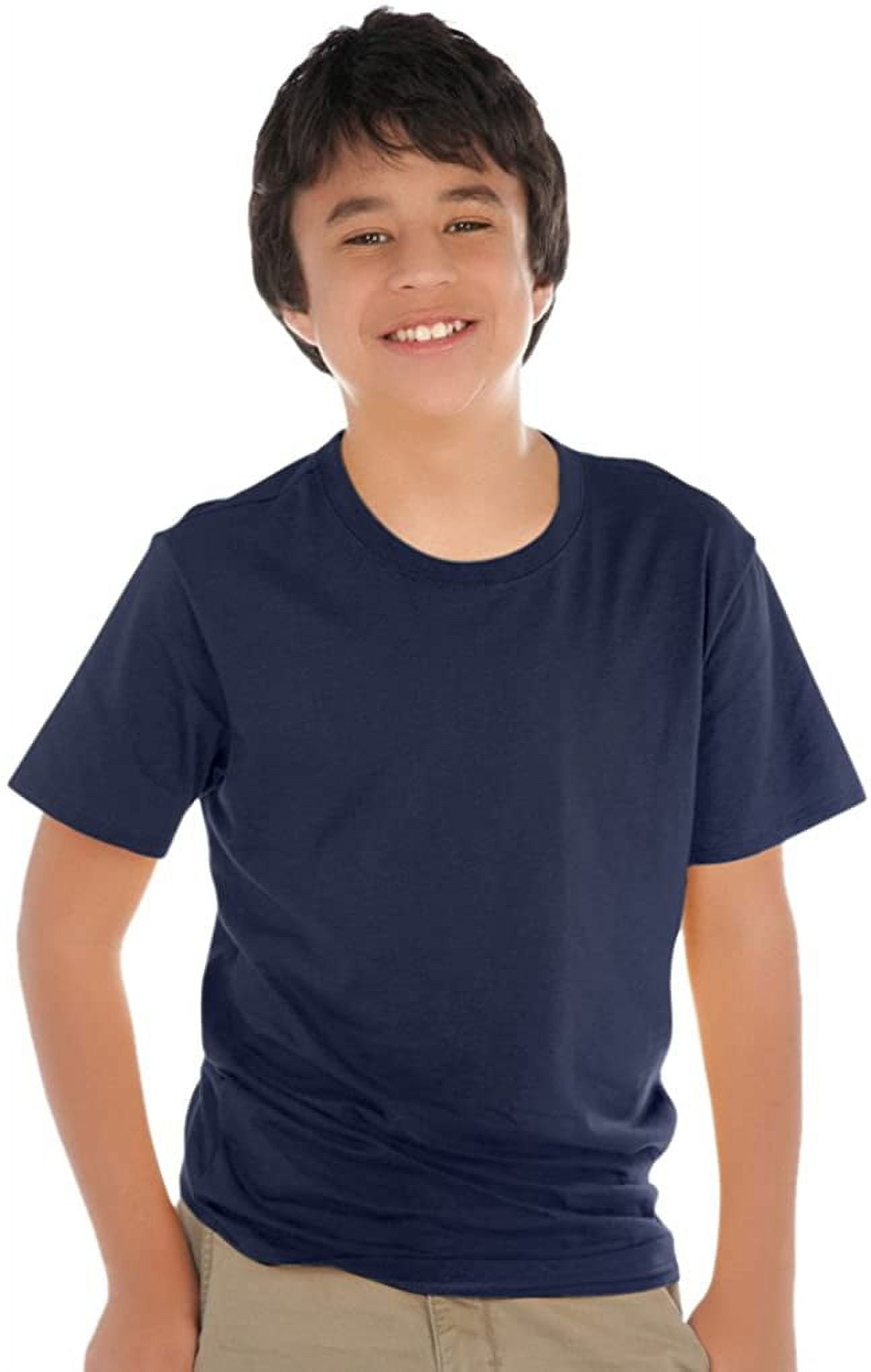 Kavio Youth Crew Neck S/S Tee .(Same 0495), Style YJC0263 - Walmart ...