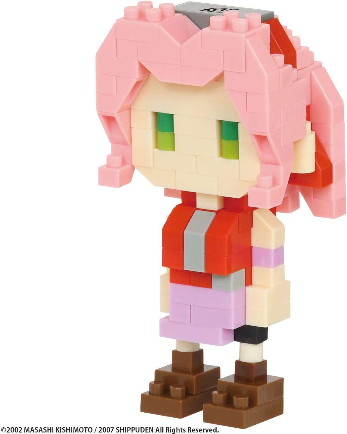 Kawada Nanoblock Naruto Shippuden - Sakura Haruno Micro-Sized Building Block Set - Walmart.com