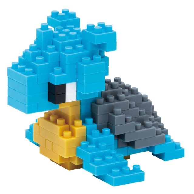 Kawada Nanoblock Pokemon Series Lapras Micro-Sized Building Block Set - Walmart.com