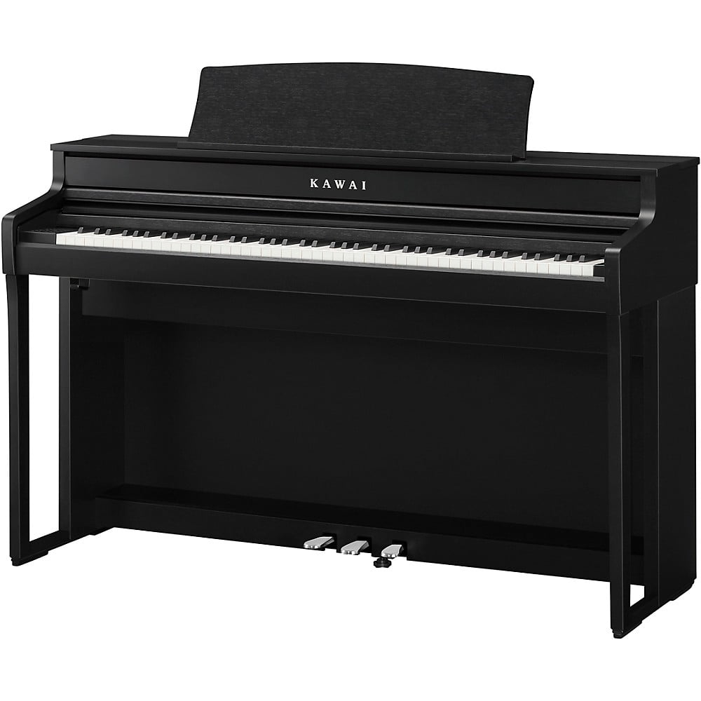 Kawai CA501 88-Key Compact Digital Piano with Bench, Satin Black ...