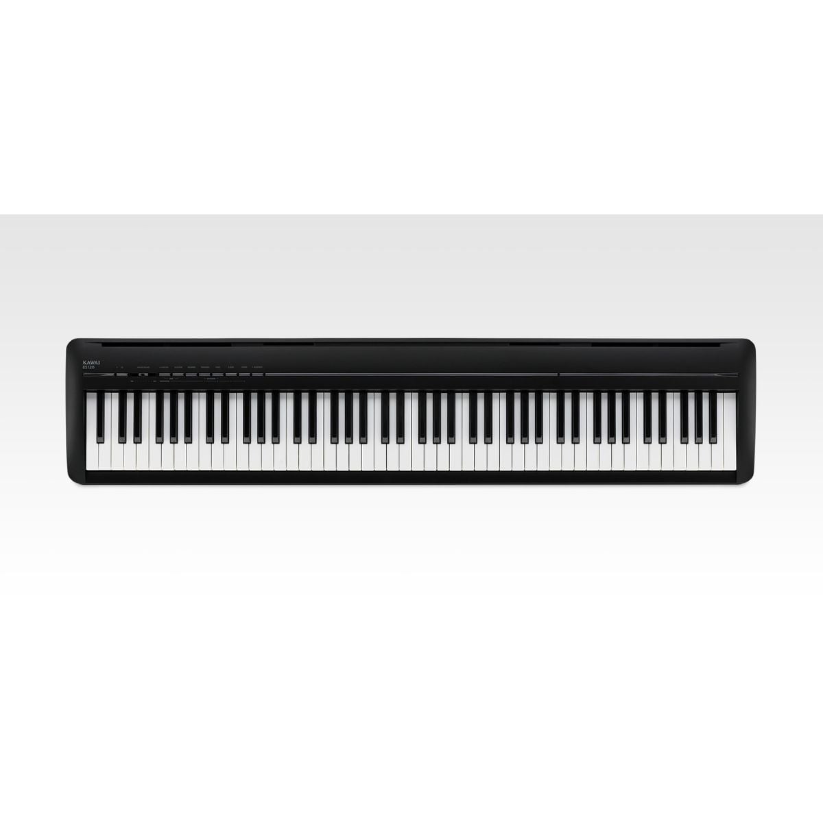 Kawai ES120 88-Key Portable Digital Piano with Speakers, Stylish Black ...