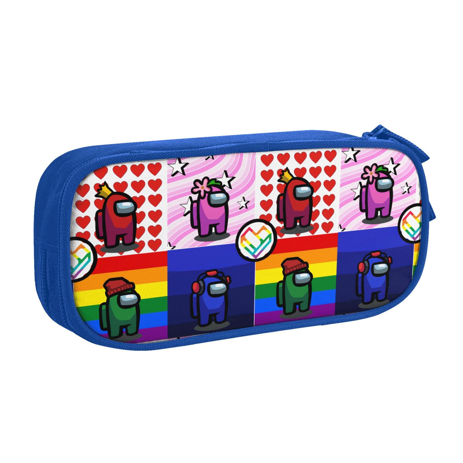 Kawaii Am-ong-Us Pencil Case – Large Capacity Aesthetic Pen Organizer ...