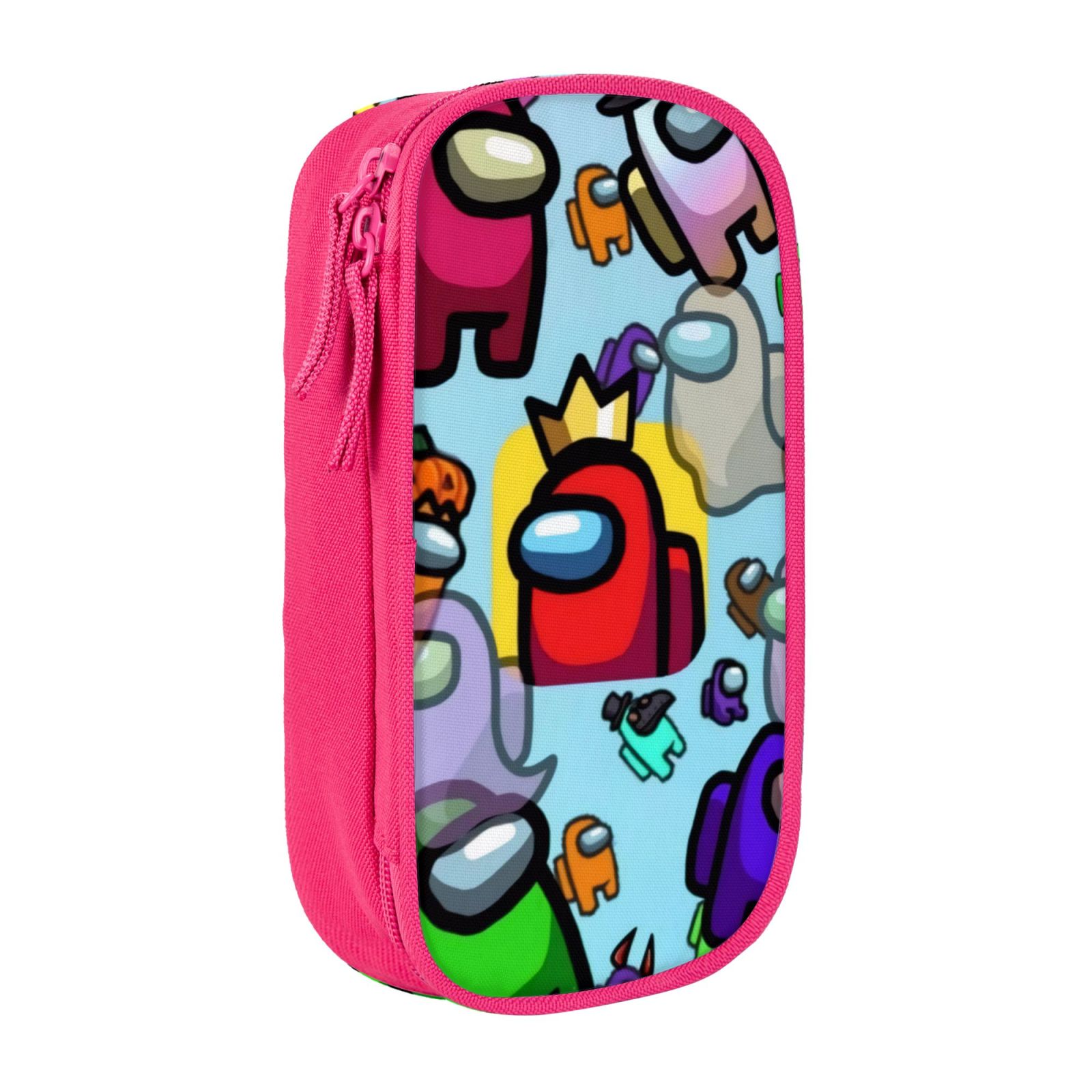 Kawaii Am-ong-Us Pencil Case – Large Capacity Aesthetic Pen Organizer ...