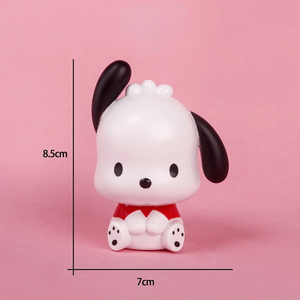 Kawaii Anime Figure Cinnamoroll Pachacco Kuromi Doll BADTZ-MARU Action ...