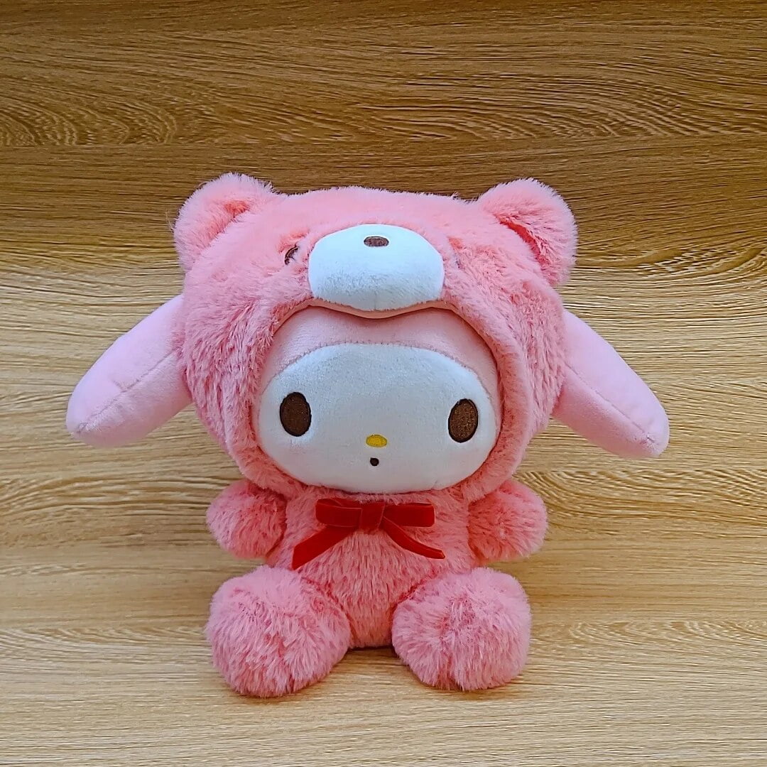 Kawaii Anime Kuromi My Melody Cinnamoroll Sanrioed Cute Cartoon Red ...