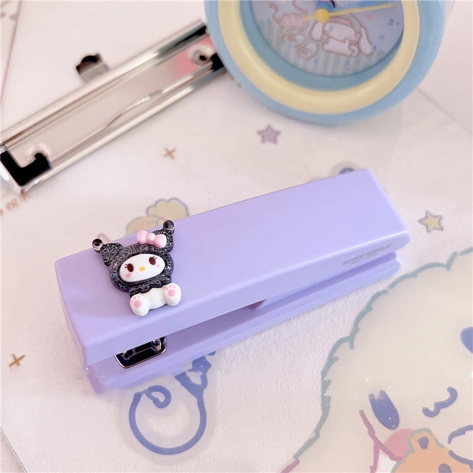 Kawaii Anime My Melody Cinnamoroll Cartoon Stapler Send Staple Student ...