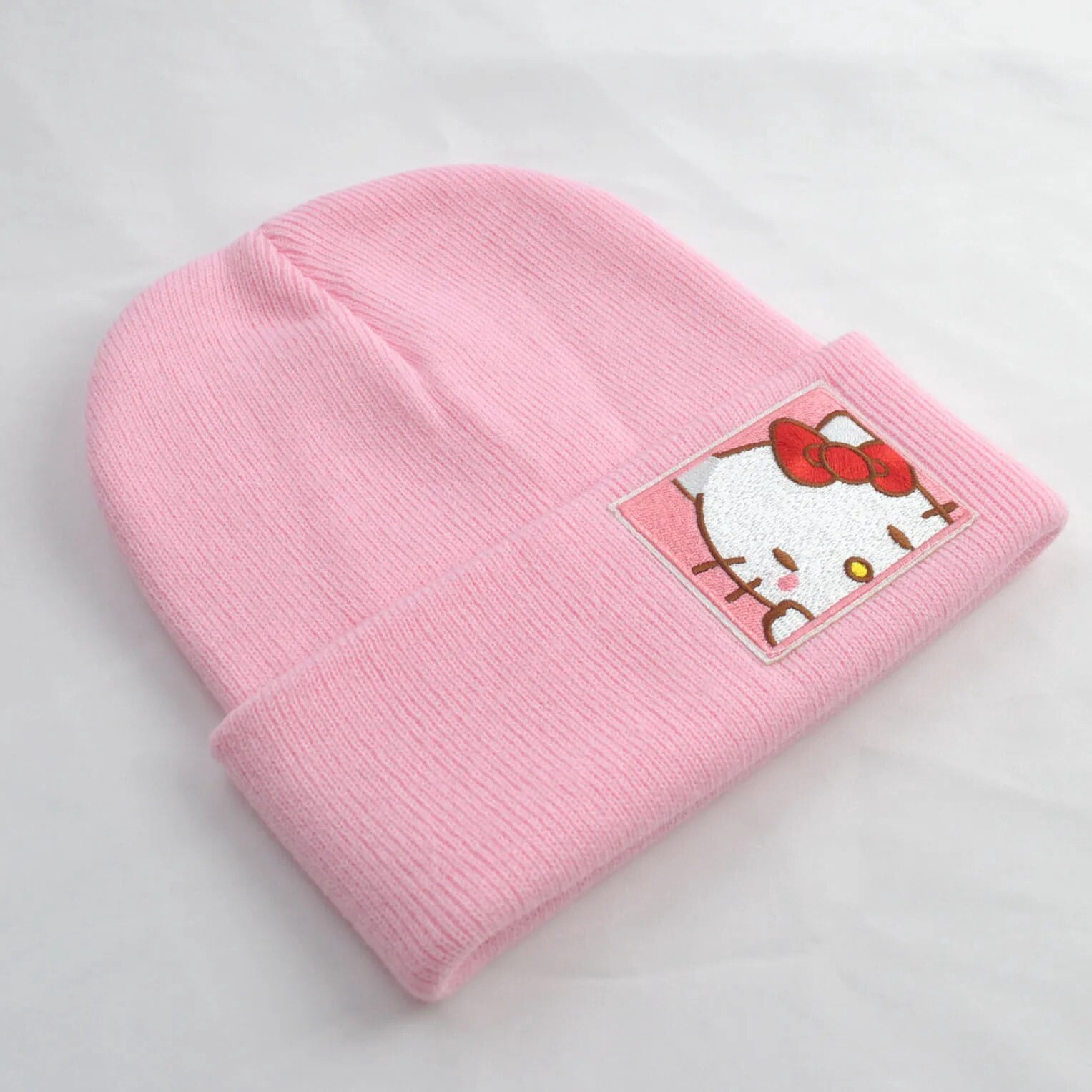 Kawaii Anime Sanrio Knitted Hat Hello Kitty Kuromi Melody Cinnamoroll ...