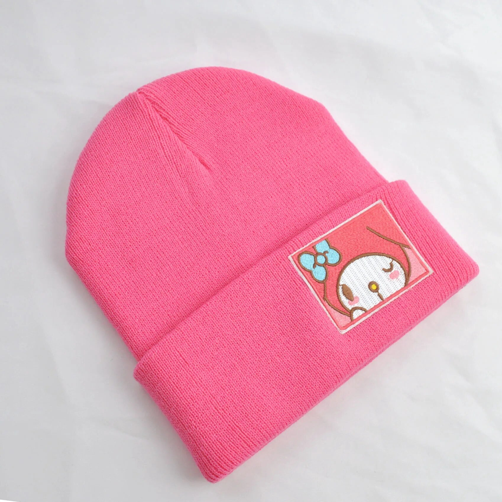 Kawaii Anime Sanrio Knitted Hat Hello Kitty Kuromi Melody Cinnamoroll ...