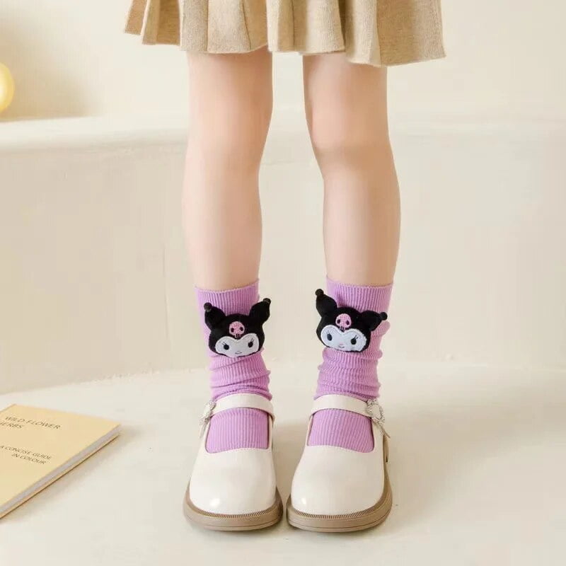 Kawaii Anime Sanrios Kuromi Jk Outfit Fashion Jacket Long Sleeve Tops ...