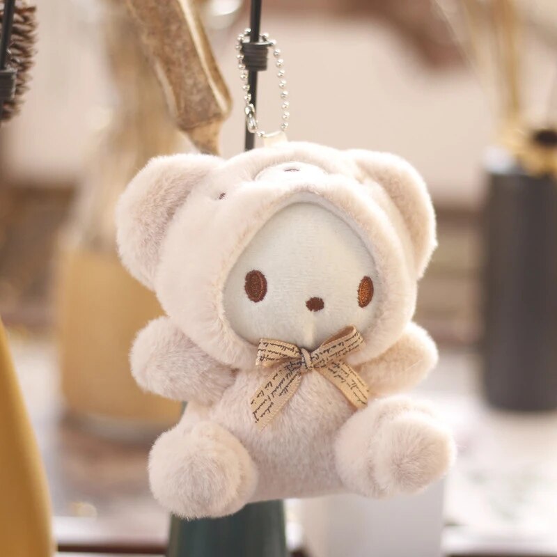 Kawaii Anime Sanrios Mocha Series Cinnamoroll Plush Toy Cartoon ...