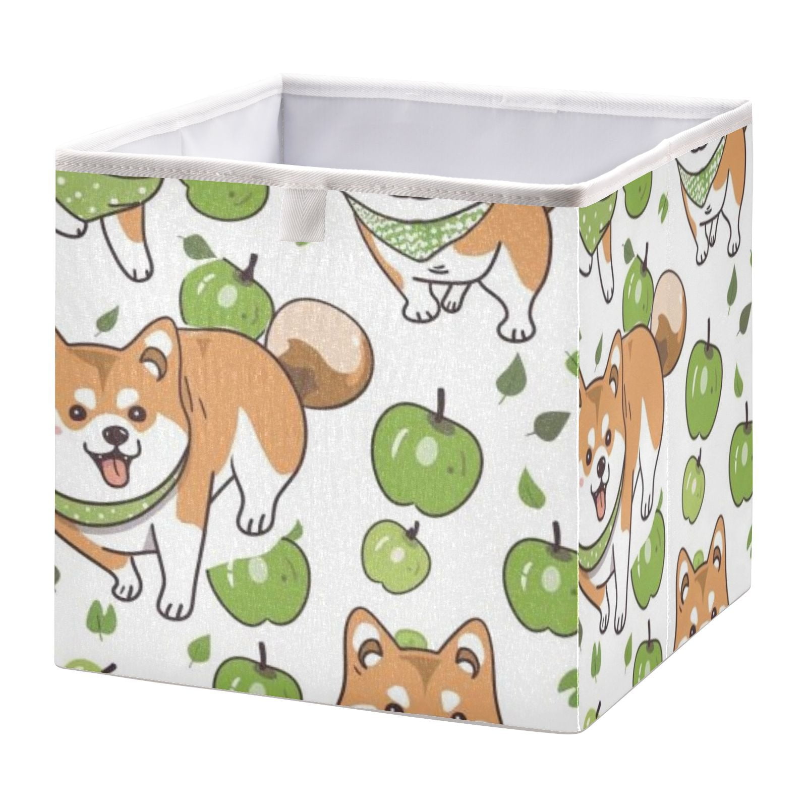 Kawaii Anime Shiba Inu 3 Storage Box, Fabric Cube Storage Box ...