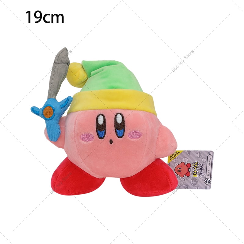 Kawaii Anime Star Kirby Sword Kirby Stuffed Peluche Plush High Quality ...