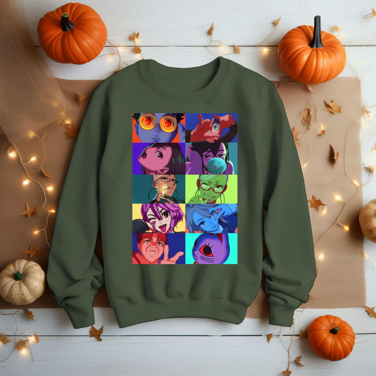 Kawaii Art Style Collage Graphic Shirt, Unique Anime Fan Tee - Walmart.com