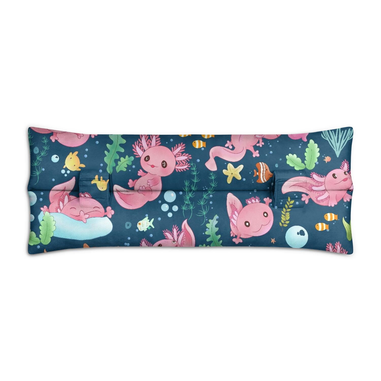Kawaii Axolotl Seatbelt Pillow for Post-Surgery Comfort - Soft ...