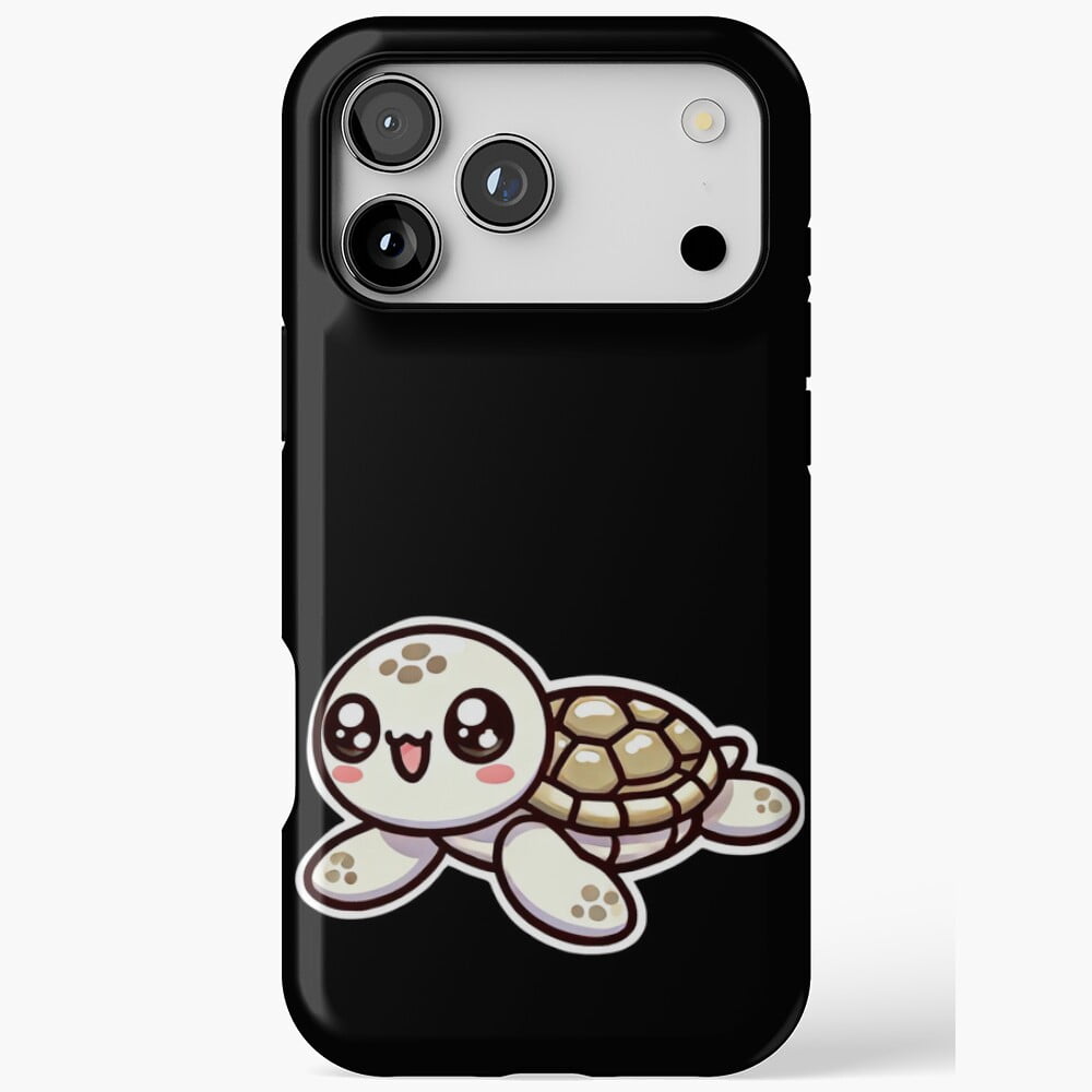 Kawaii Baby Turtle Adorable Cartoon Ocean Animal Phone Case for iPhone ...