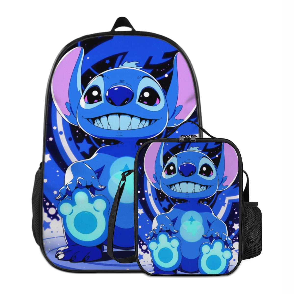 Kawaii Backpack Lunch Box Set School Bag Set cartoon backpack hand ...