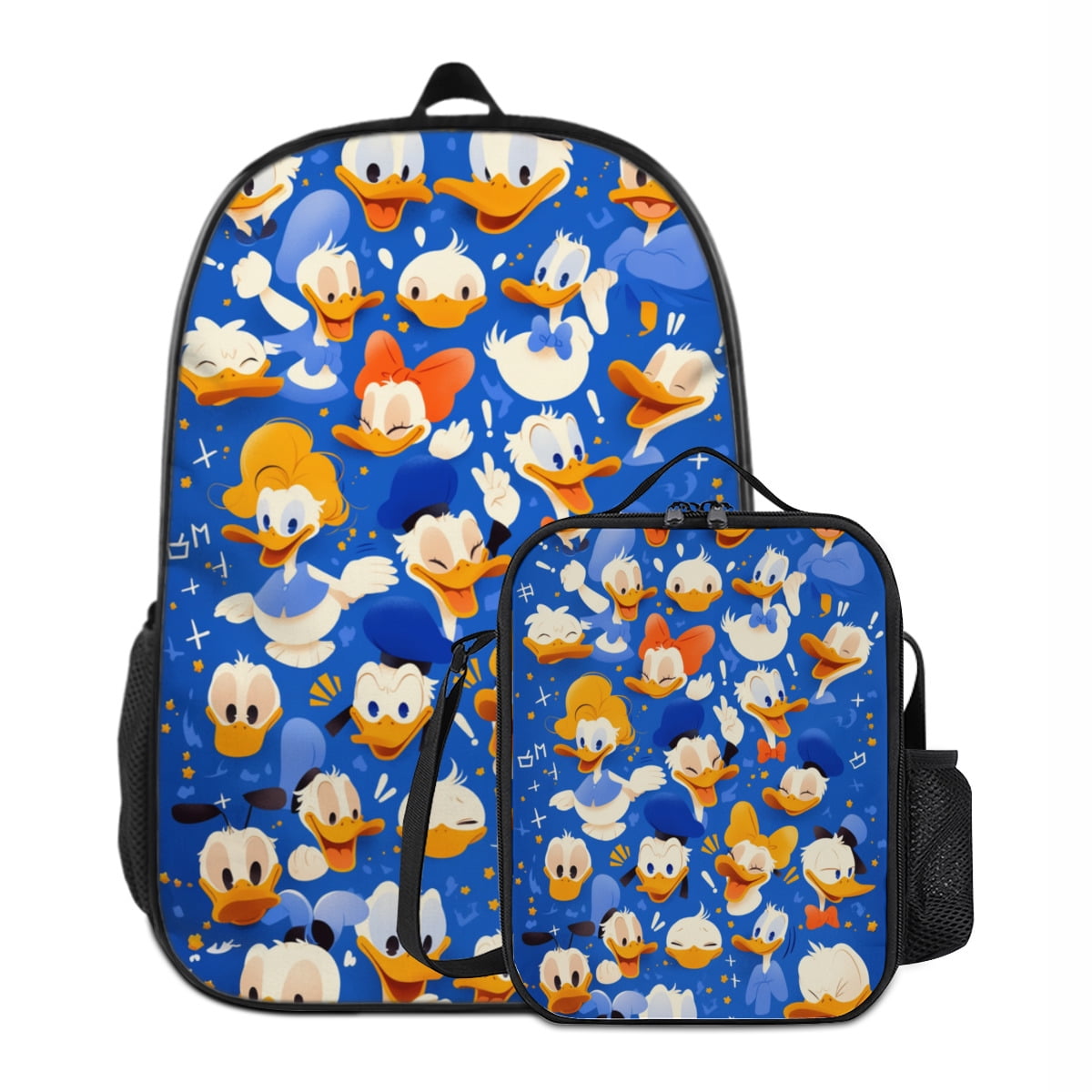 Kawaii Backpack Lunch Box Set School Bag Set cartoon backpack hand ...