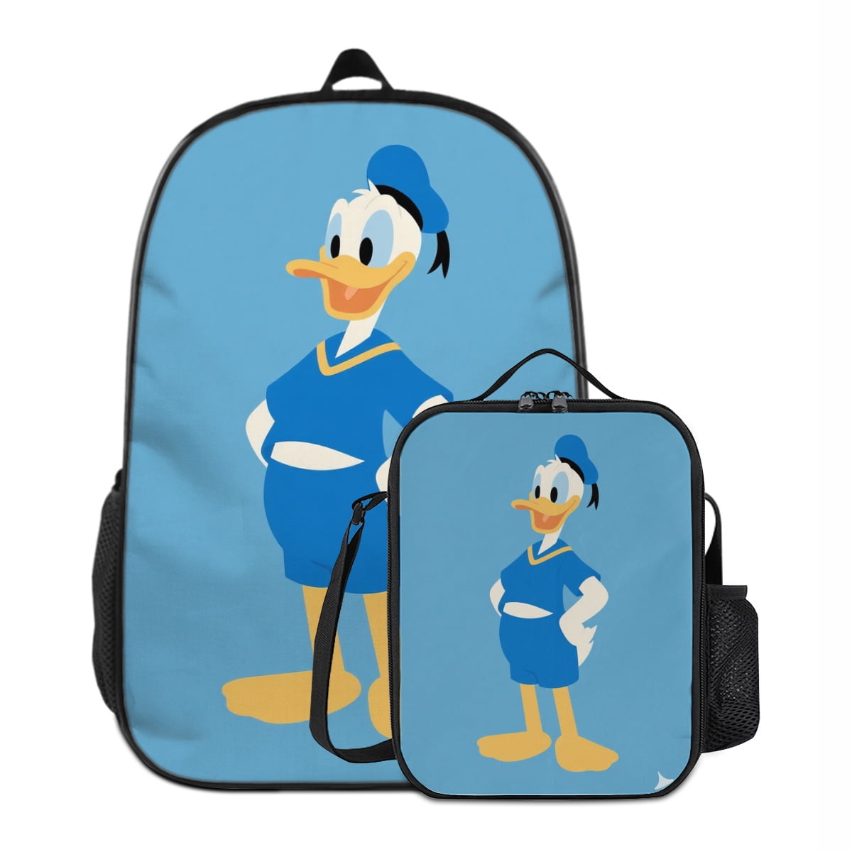 Kawaii Backpack Lunch Box Set School Bag Set cartoon backpack hand ...