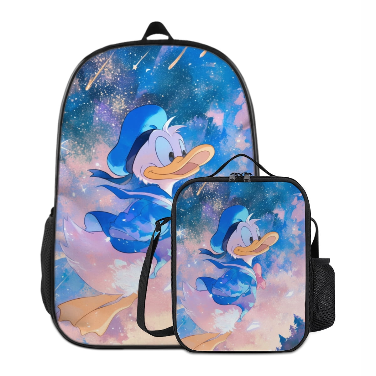 Kawaii Backpack Lunch Box Set School Bag Set cartoon backpack hand ...