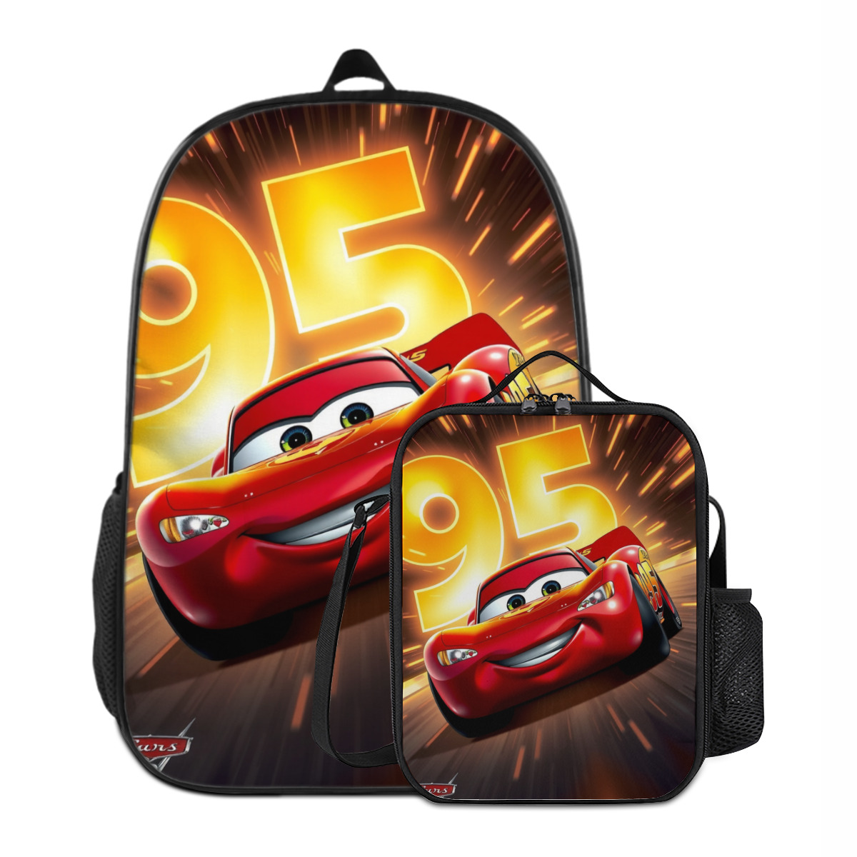 Kawaii Backpack Lunch Box Set School Bag Set cartoon backpack hand ...