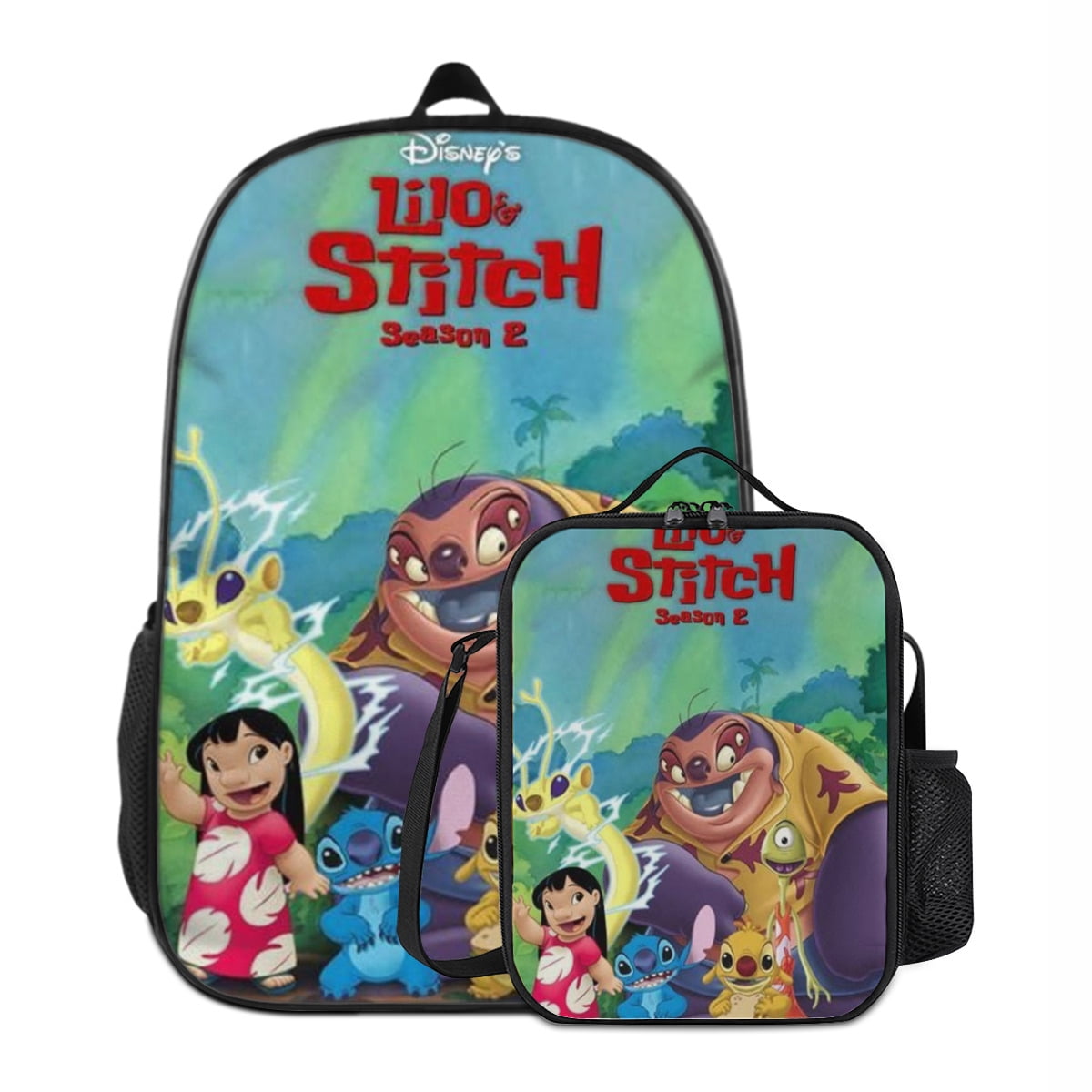 Kawaii Backpack Lunch Box Set School Bag Set cartoon backpack hand ...