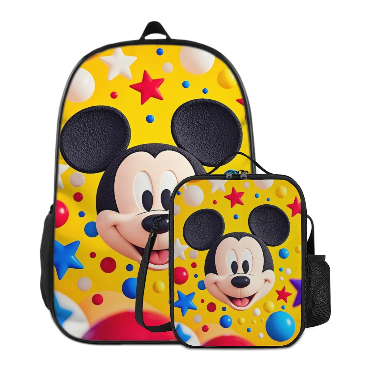 Kawaii Backpack Lunch Box Set School Bag Set cartoon backpack hand ...