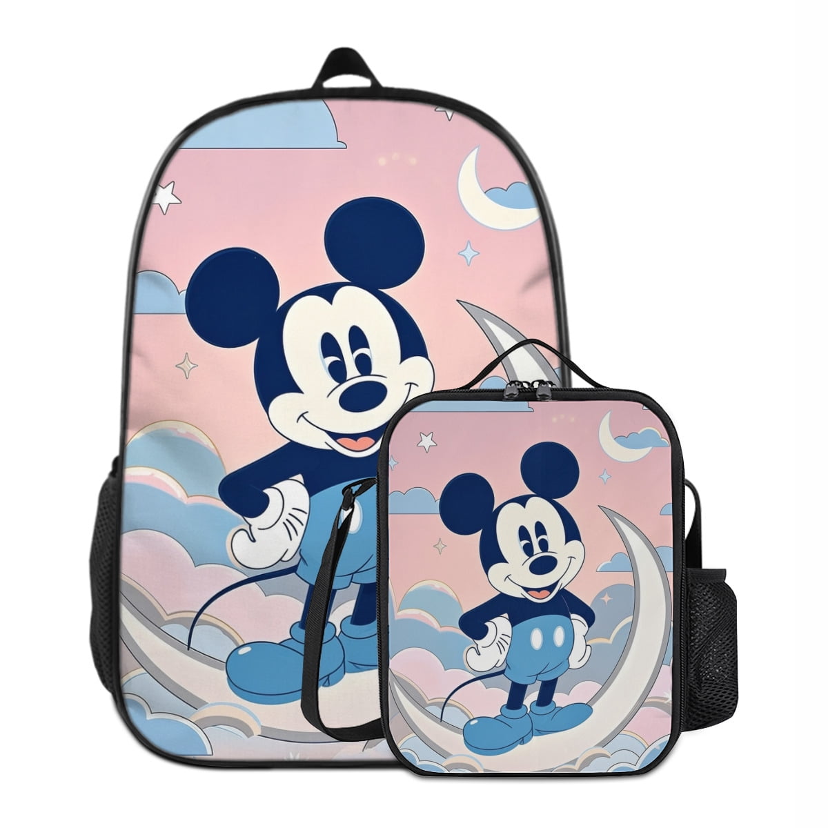 Kawaii Backpack Lunch Box Set School Bag Set cartoon backpack hand ...