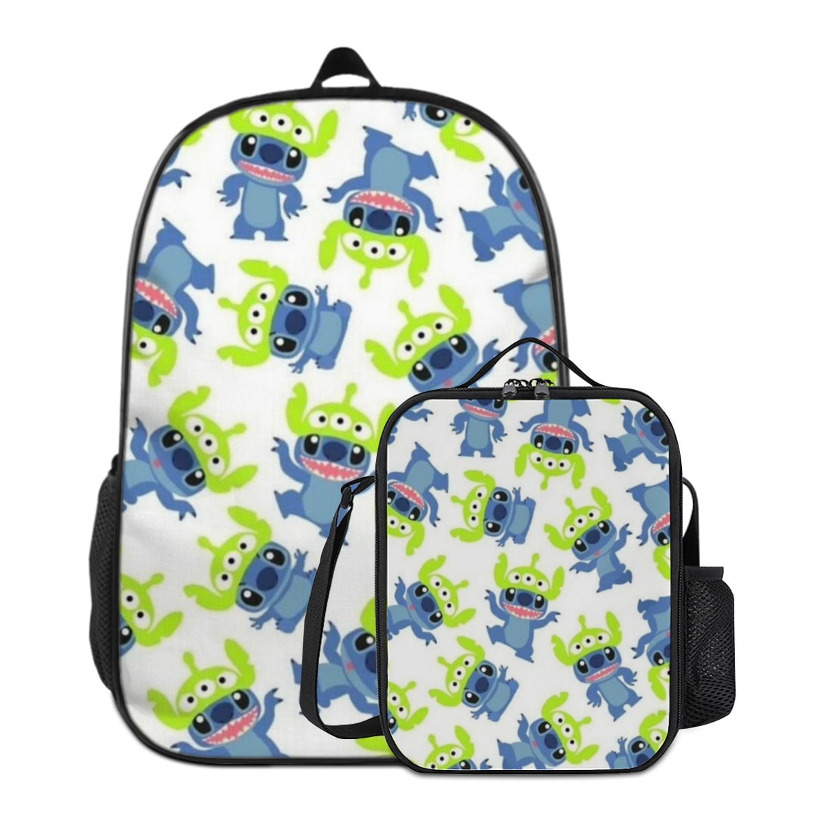Kawaii Backpack Lunch Box Set School Bag Set cartoon backpack hand ...