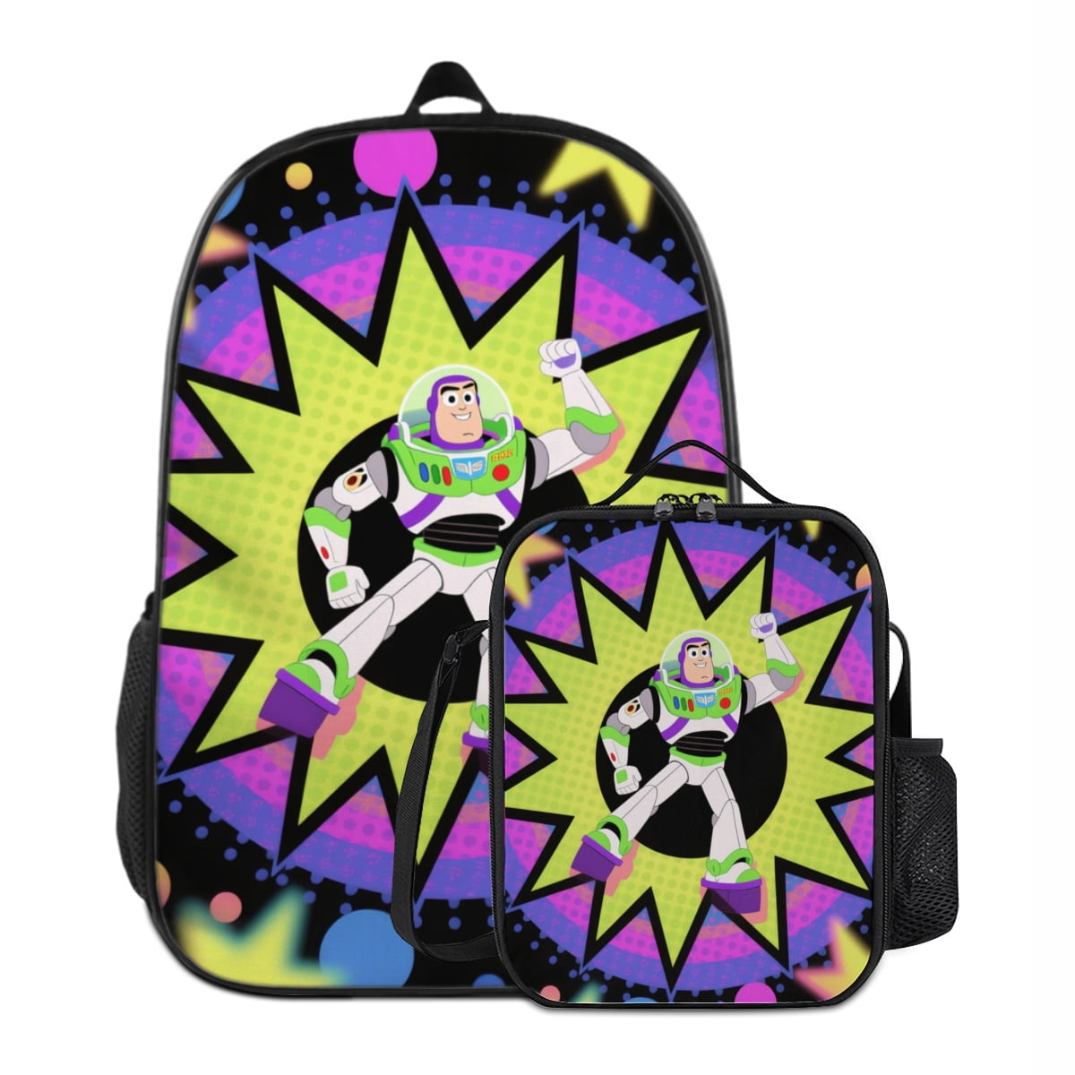 Kawaii Backpack Lunch Box Set School Bag Set cartoon backpack hand ...