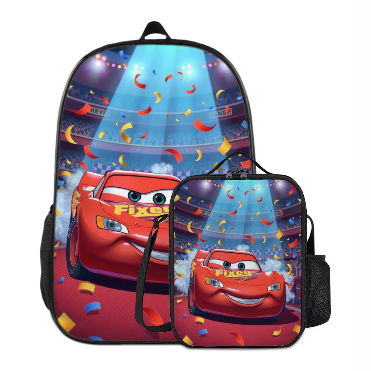 Kawaii Backpack Lunch Box Set School Bag Set cartoon backpack hand ...